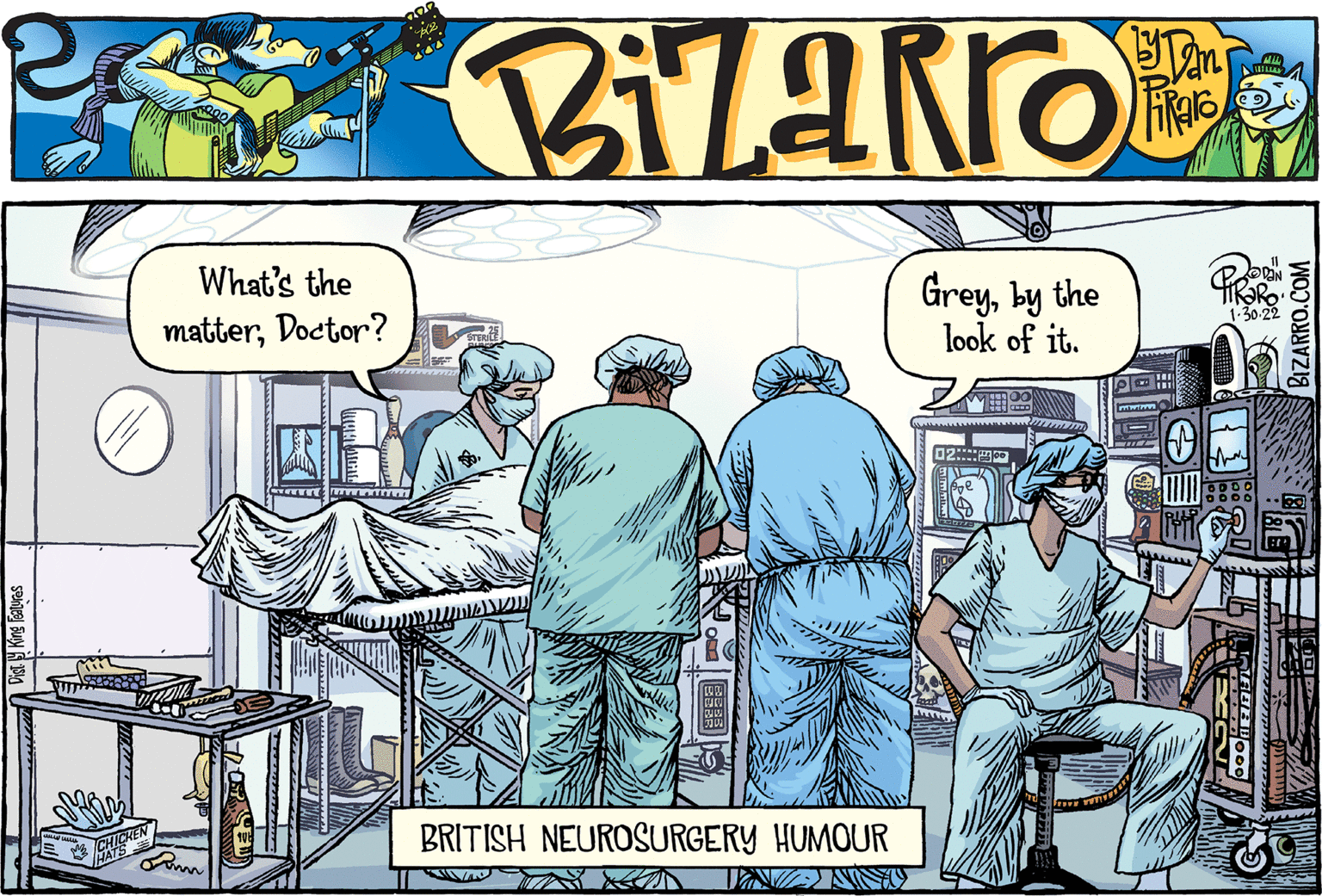 Bizarro Comic Strip 2022-01-30 | Comics Kingdom