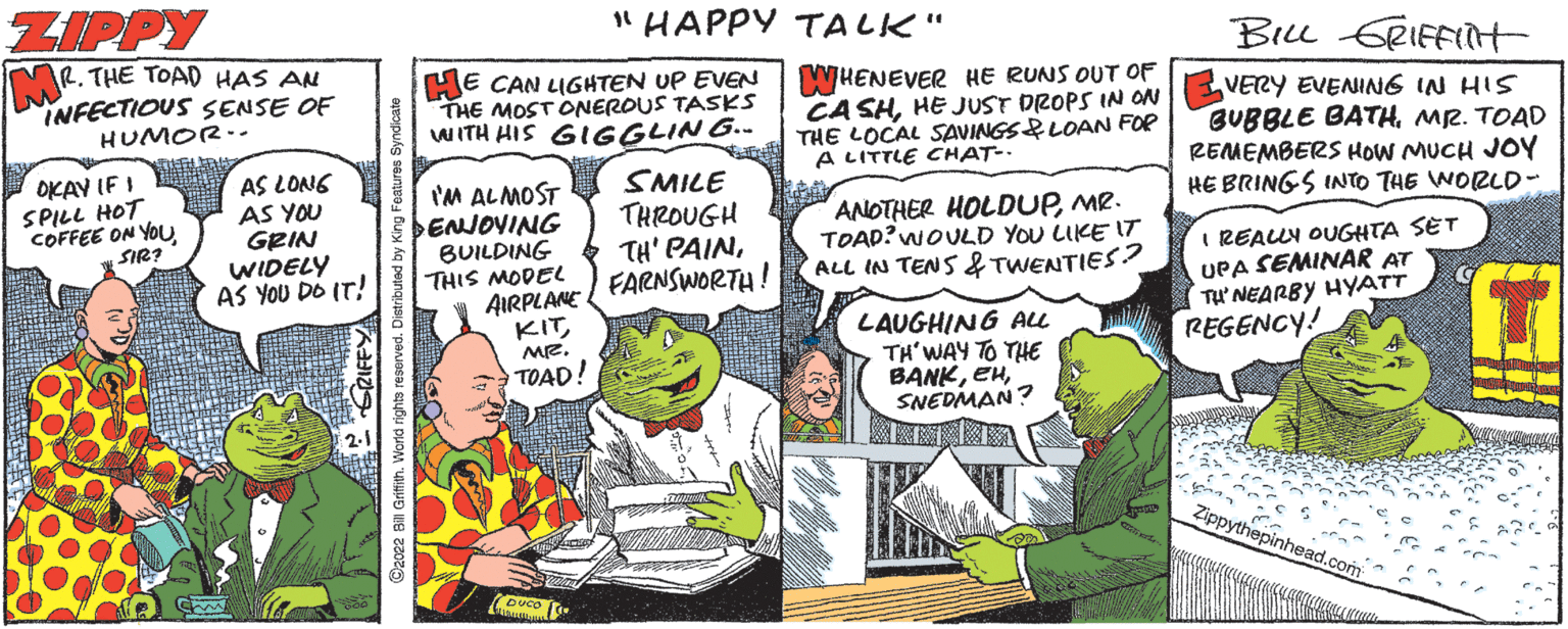 Zippy The Pinhead Comic Strip 2022-02-01 | Comics Kingdom