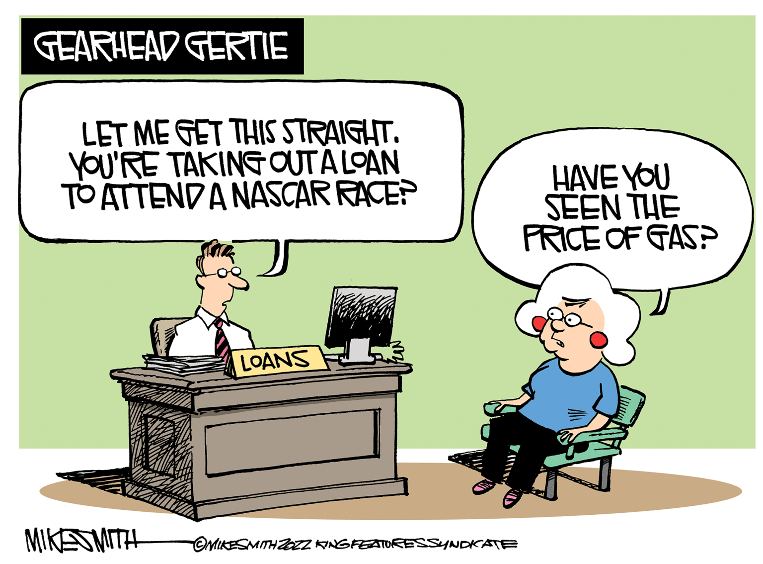 Gearhead Gertie Comic Strip 2022-03-31 | Comics Kingdom