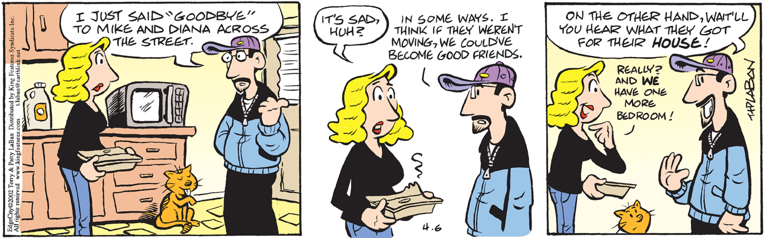 Edge City Comic Strip 2022-04-09 | Comics Kingdom