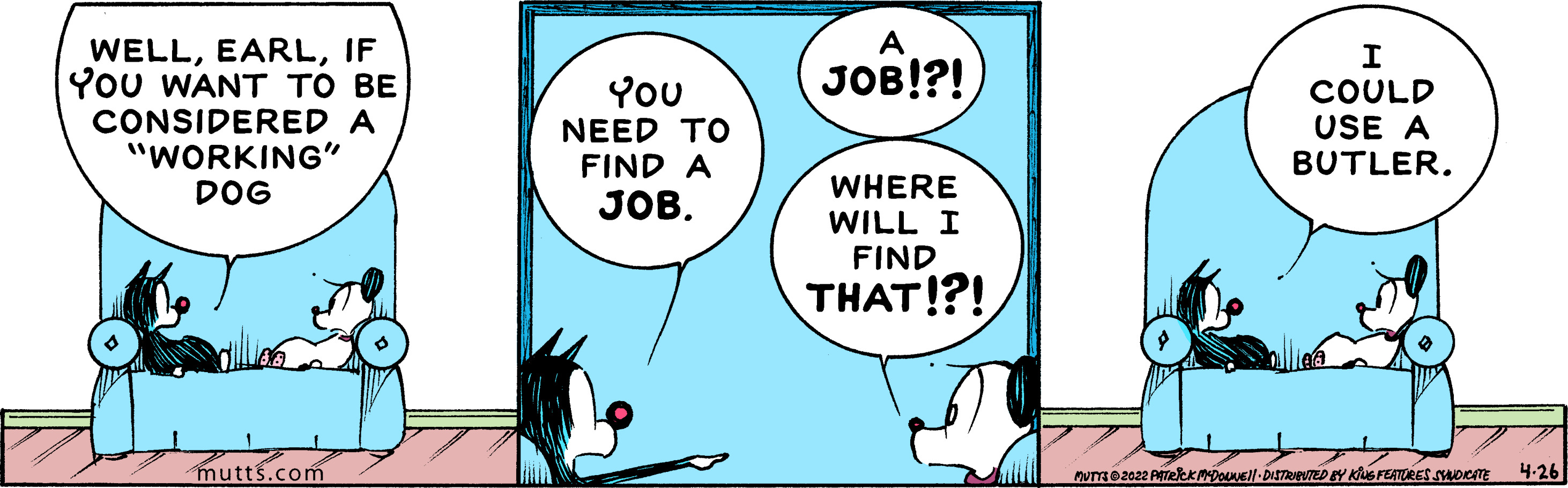 Mutts Comic Strip 2022-04-26 | Comics Kingdom