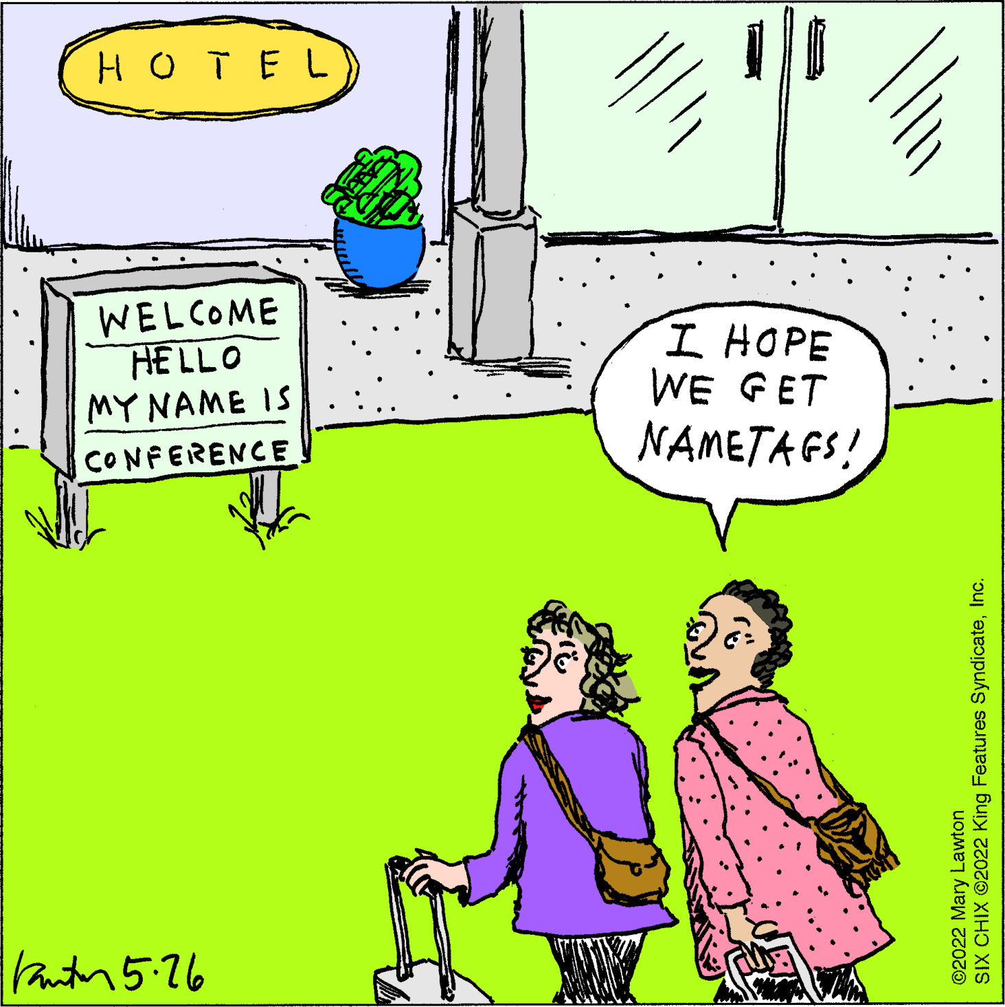 Six Chix Comic Strip 2022-05-26 | Comics Kingdom