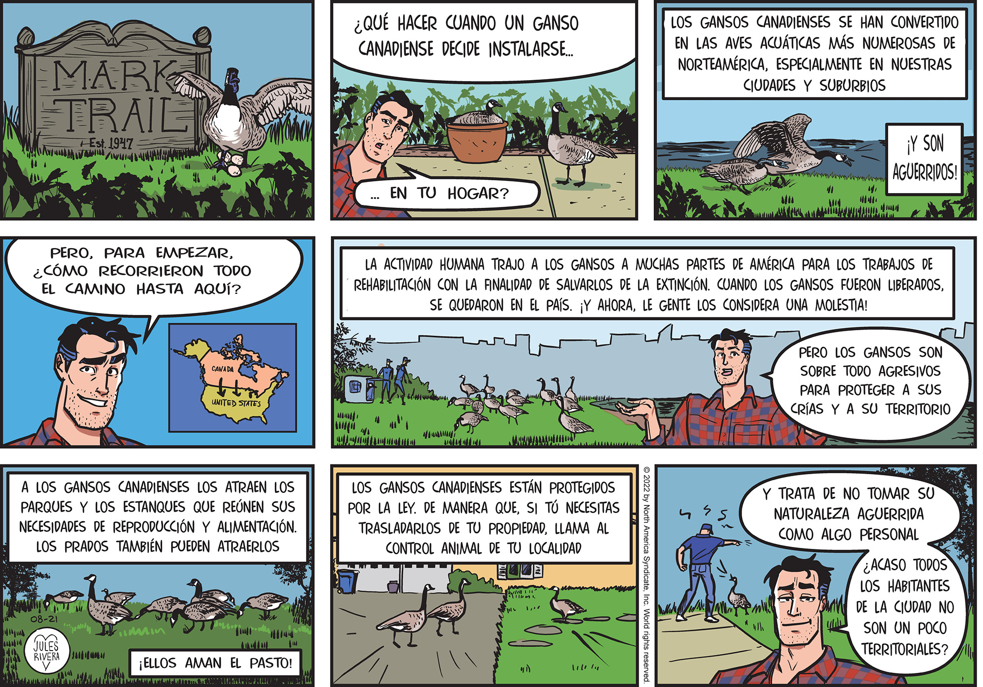 Mark Trail Comic Strip 2022-08-21 | Comics Kingdom