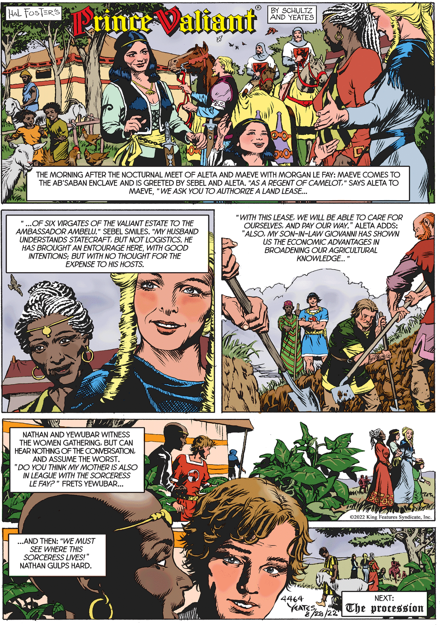 Prince Valiant Comic Strip 2022-08-28 | Comics Kingdom