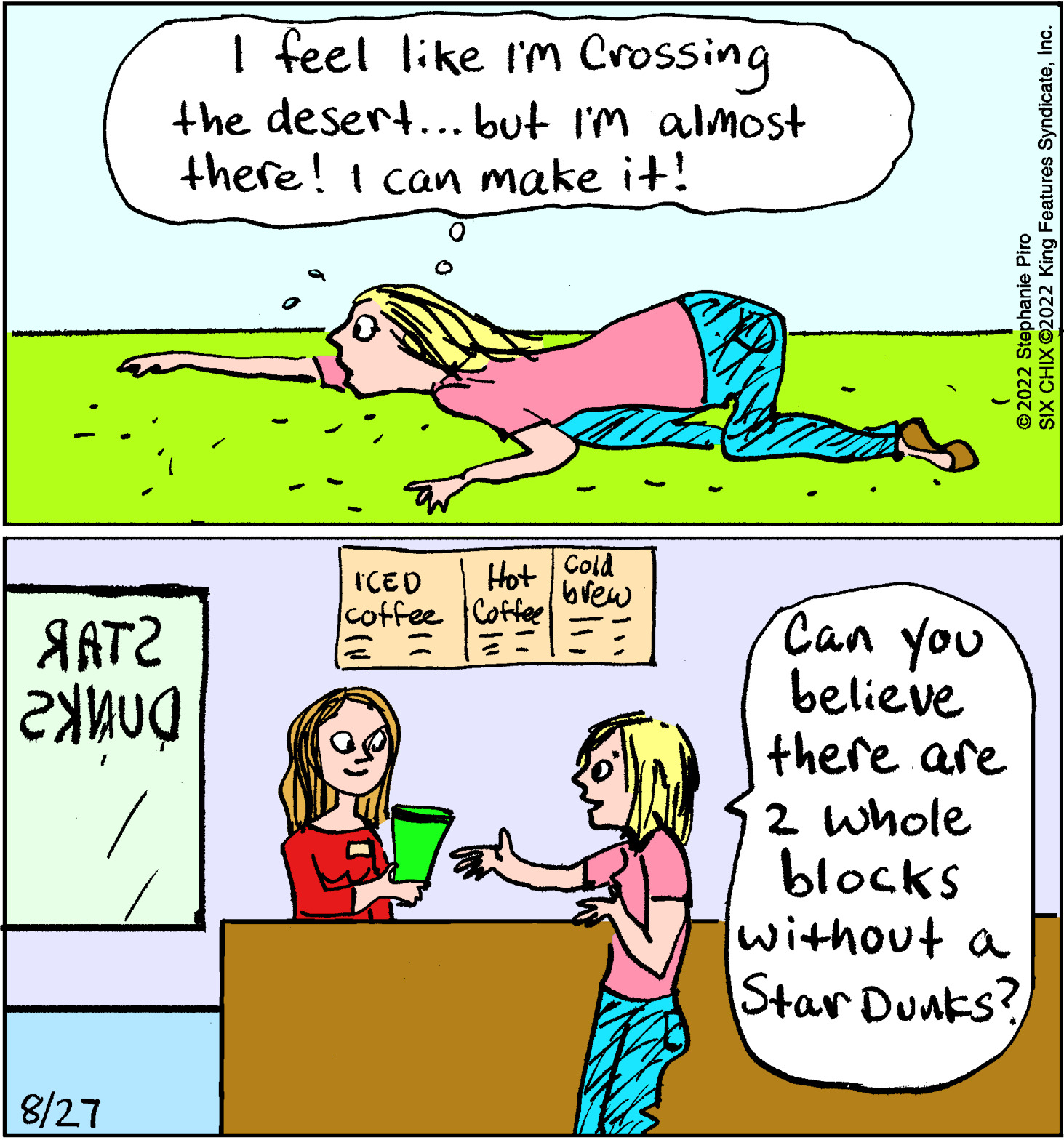 Six Chix Comic Strip 2022-08-27 | Comics Kingdom