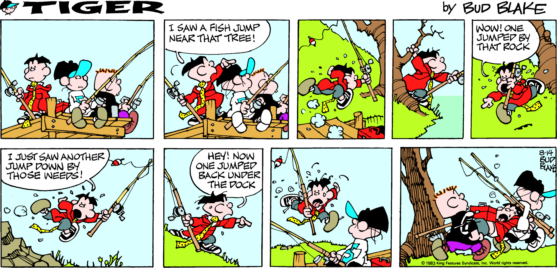 Tiger Comic Strip 2022-08-15 | Comics Kingdom