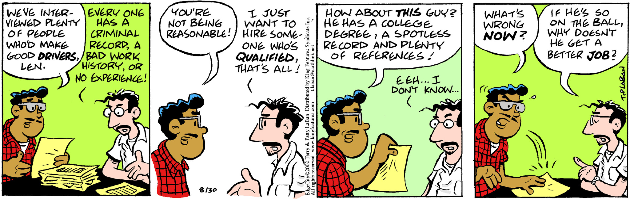 Edge City Comic Strip 2022-09-02 | Comics Kingdom