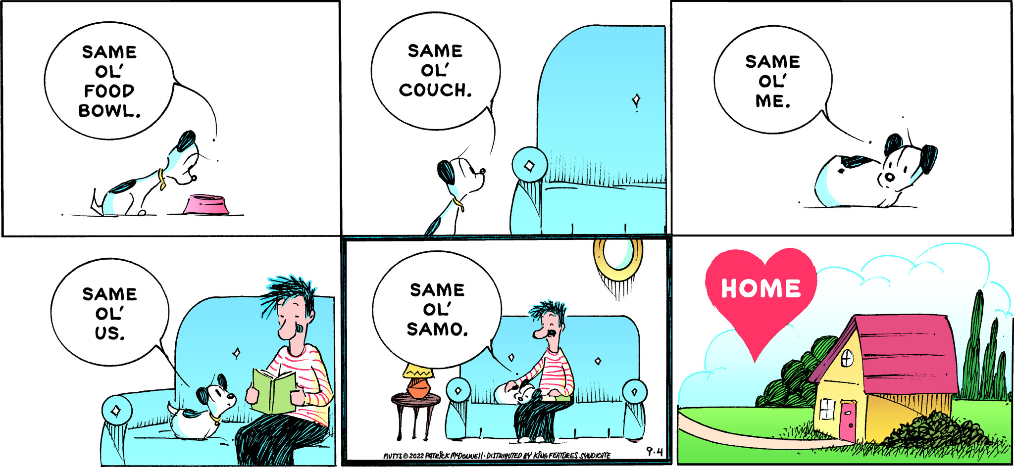 Mutts Comic Strip 2022-09-04 | Comics Kingdom