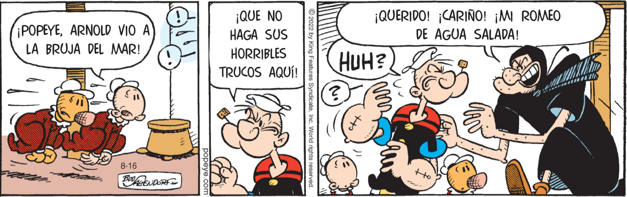 Popeye Comic Strip 2022-09-06 | Comics Kingdom