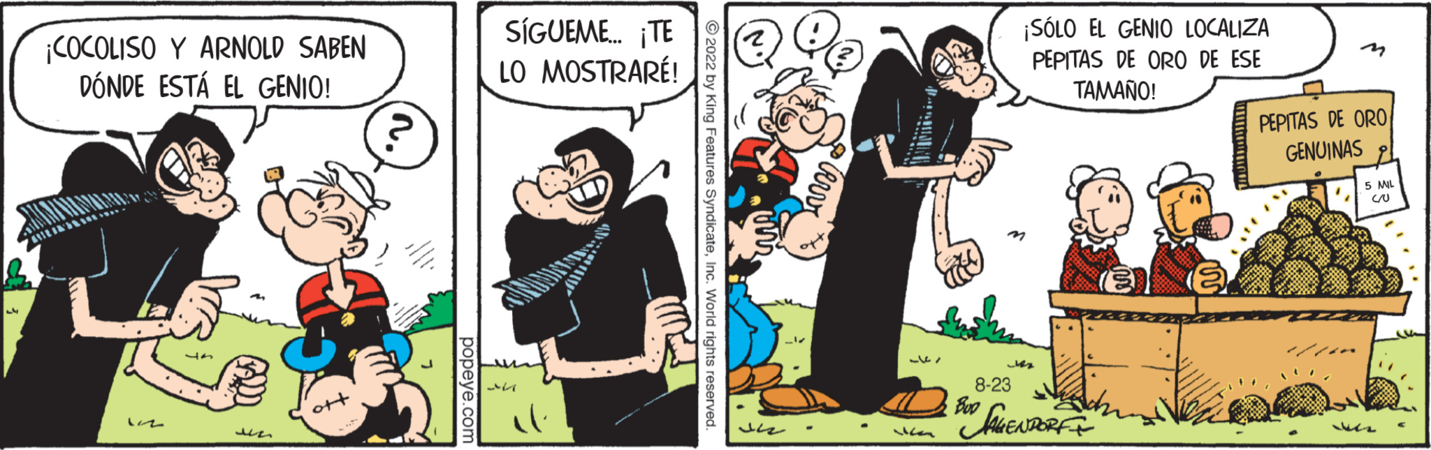 Popeye Comic Strip 2022-09-13 | Comics Kingdom