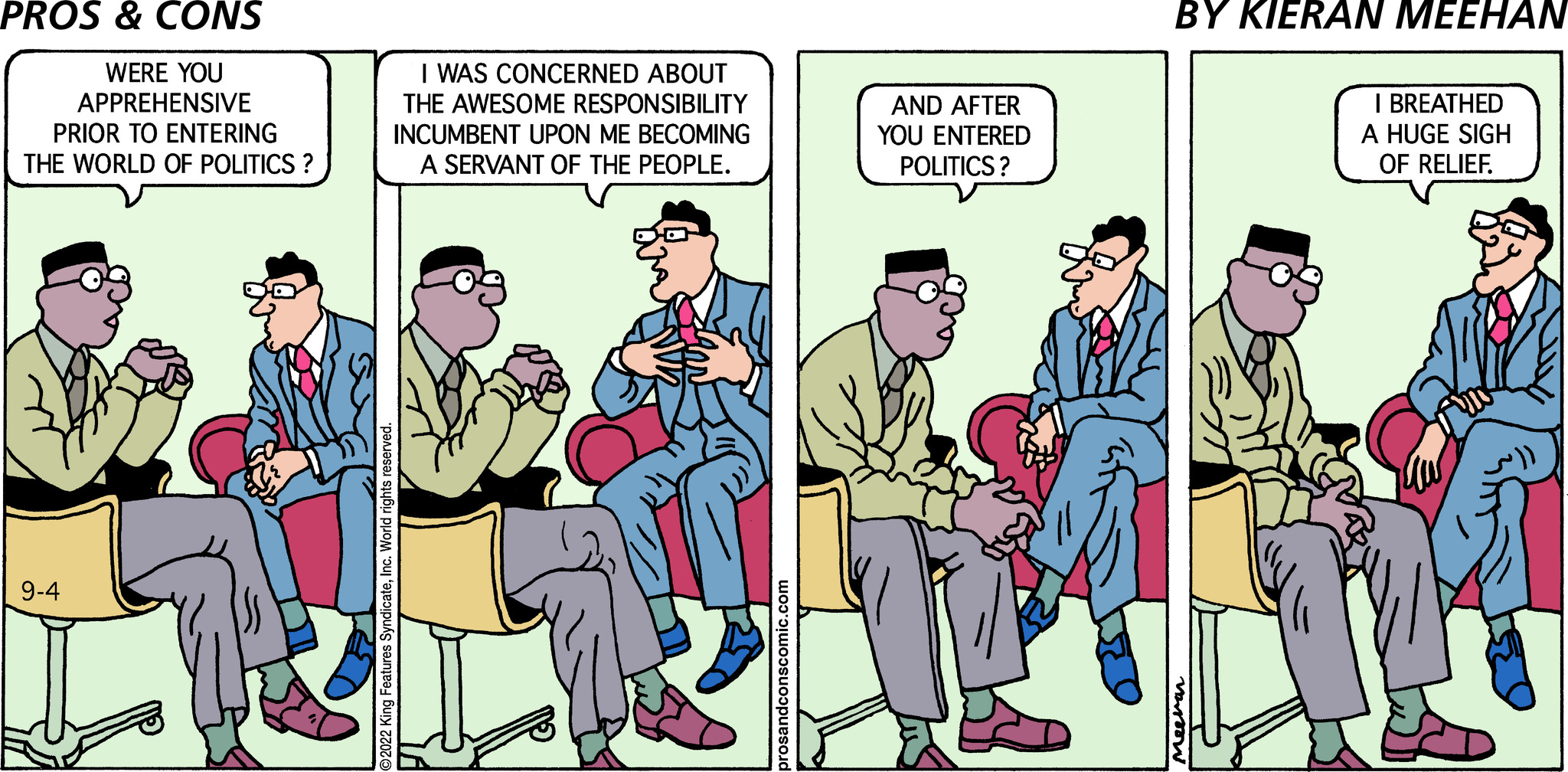 Pros & Cons Comic Strip 2022-09-04 | Comics Kingdom