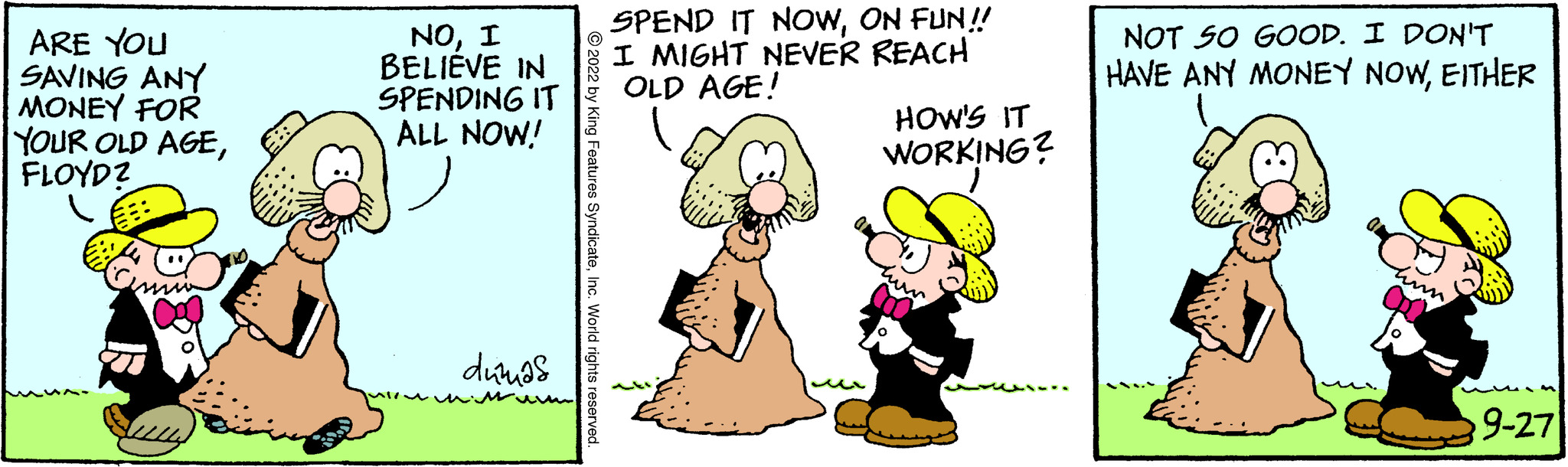 Sam And Silo Comic Strip 2022-09-27 | Comics Kingdom