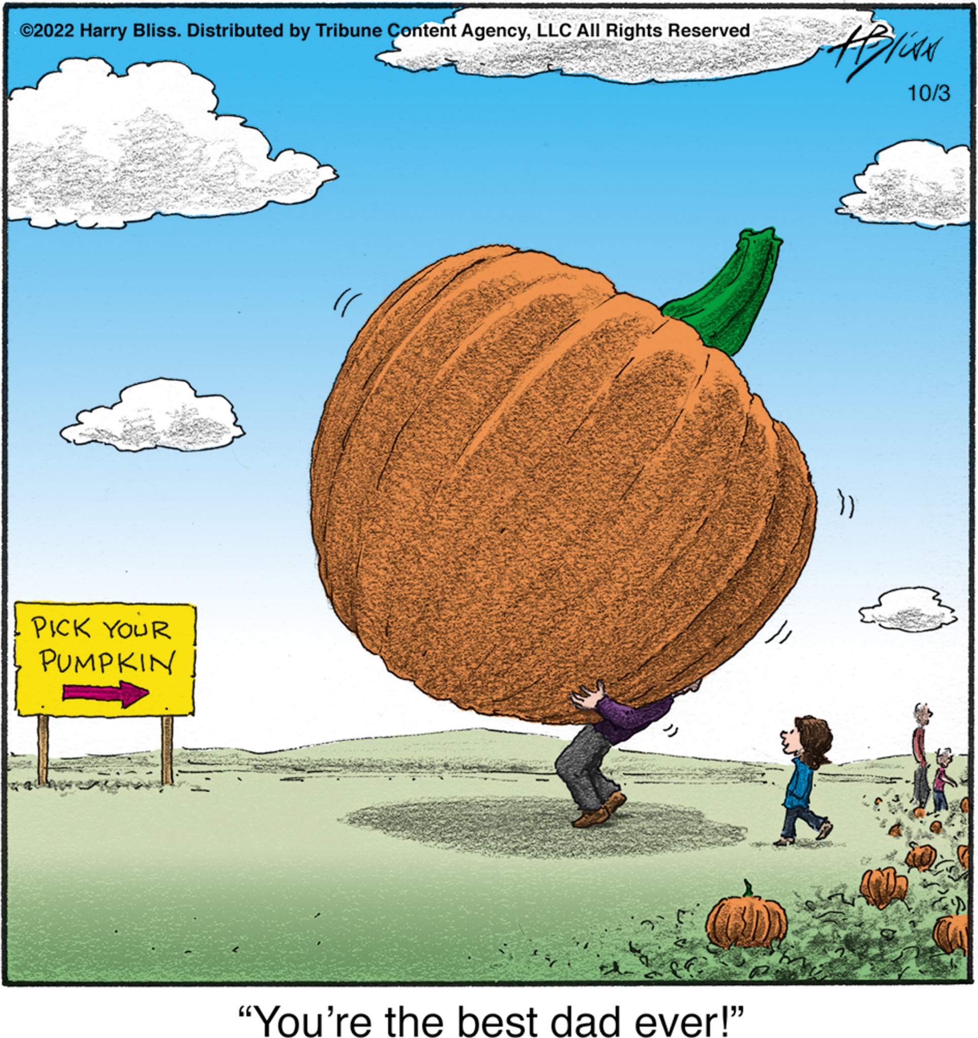 Bliss Comic Strip 2022-10-03 | Comics Kingdom