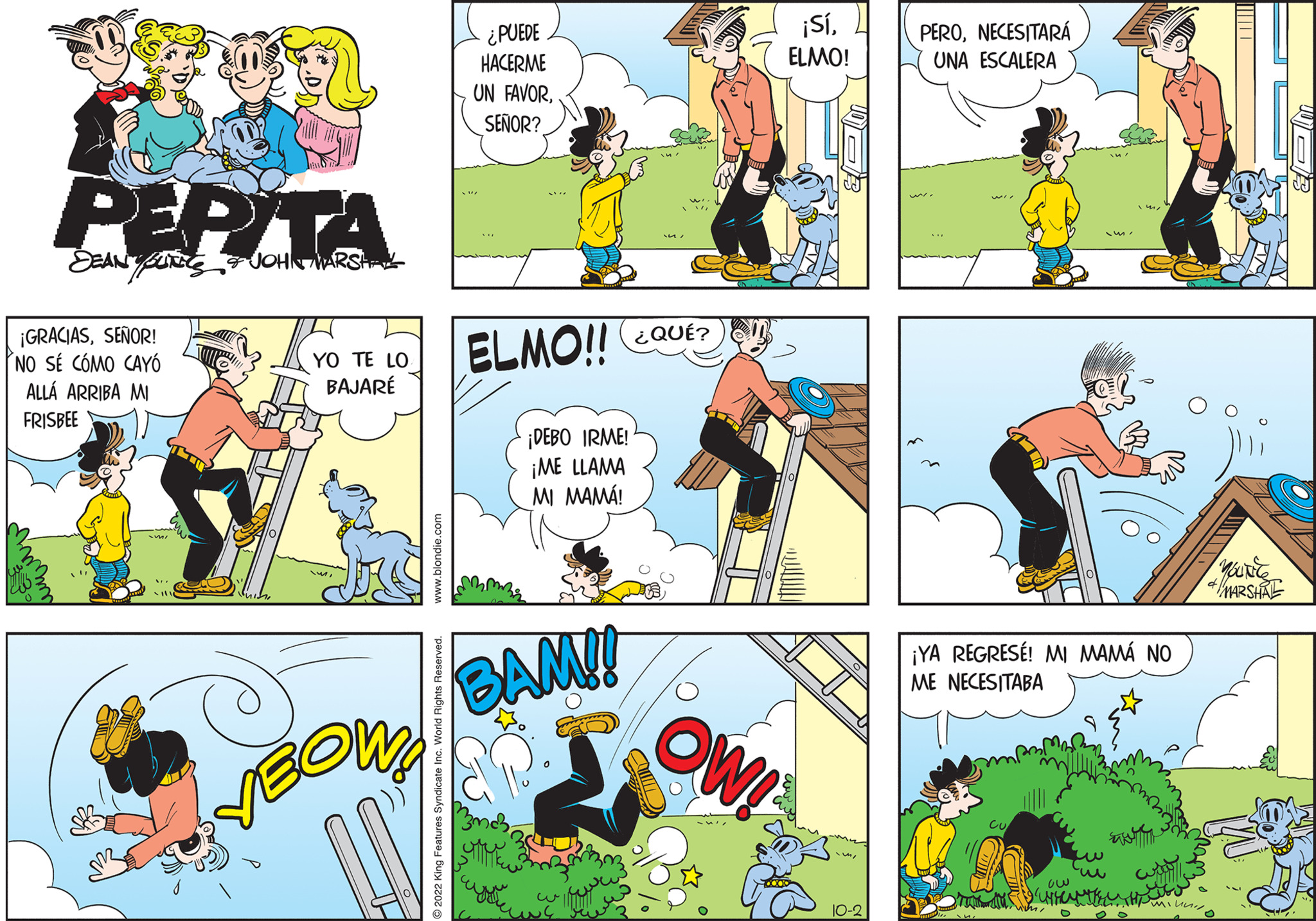 Blondie Comic Strip 2022-10-02 | Comics Kingdom