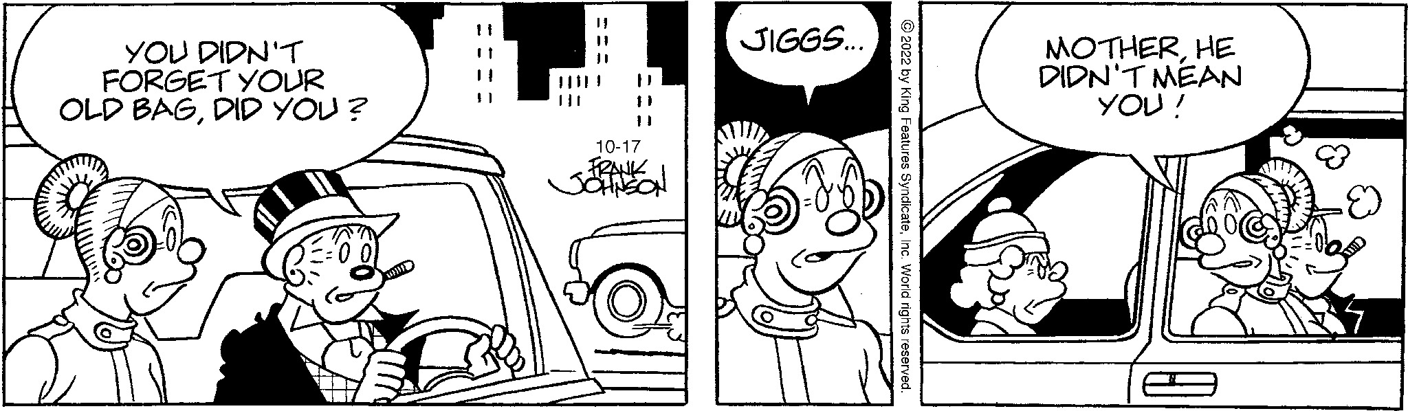 Bringing Up Father Comic Strip 2022-10-17 | Comics Kingdom