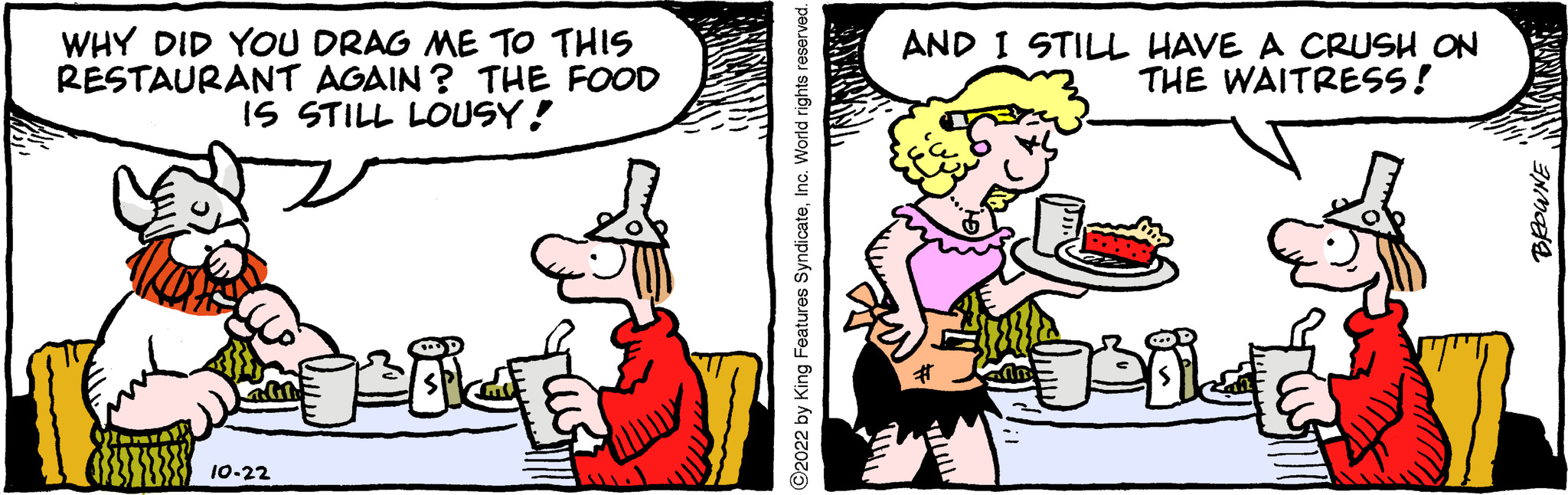 Hagar The Horrible Comic Strip 2022-10-22 | Comics Kingdom