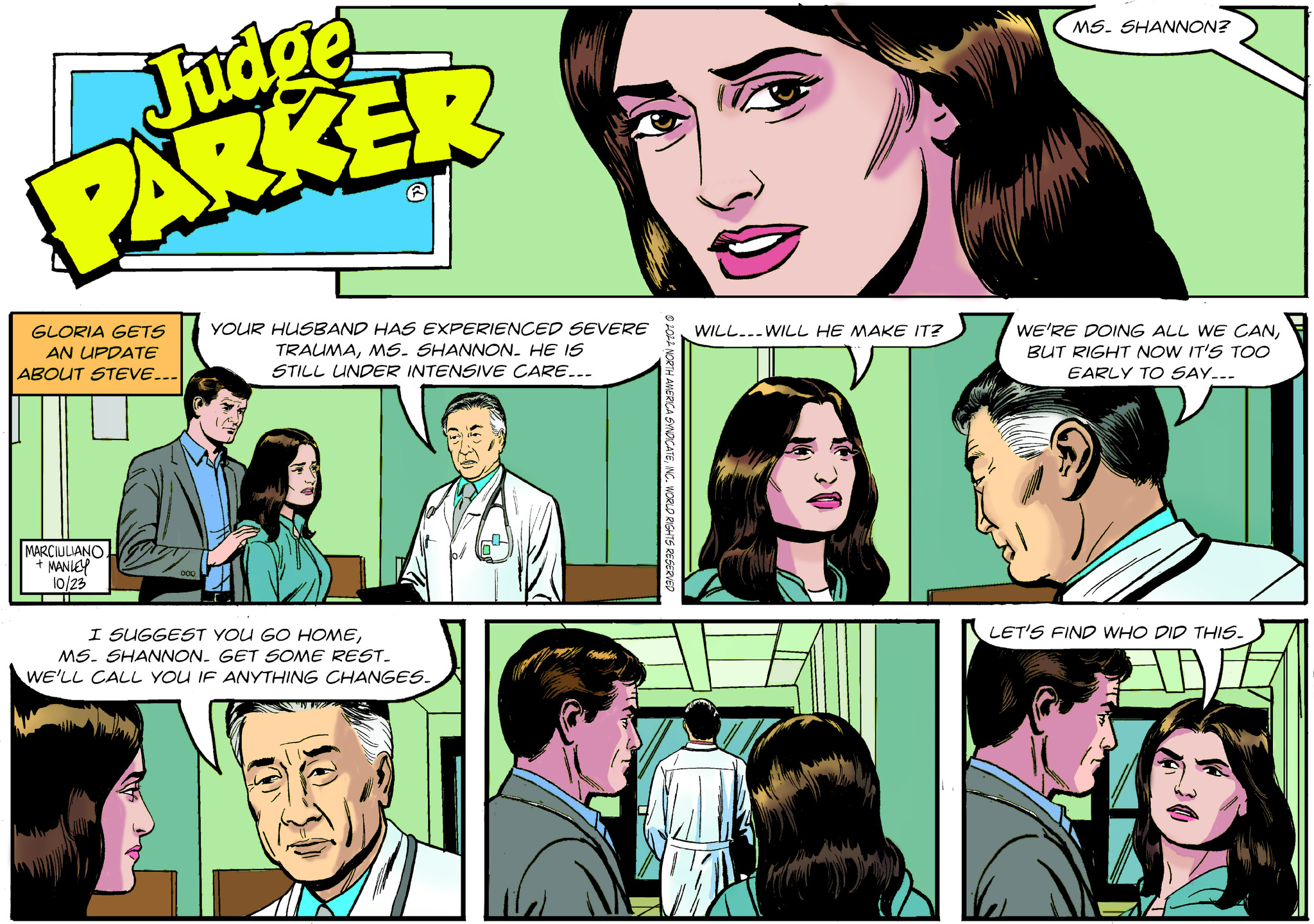 Judge Parker Comic Strip 2022-10-23 | Comics Kingdom