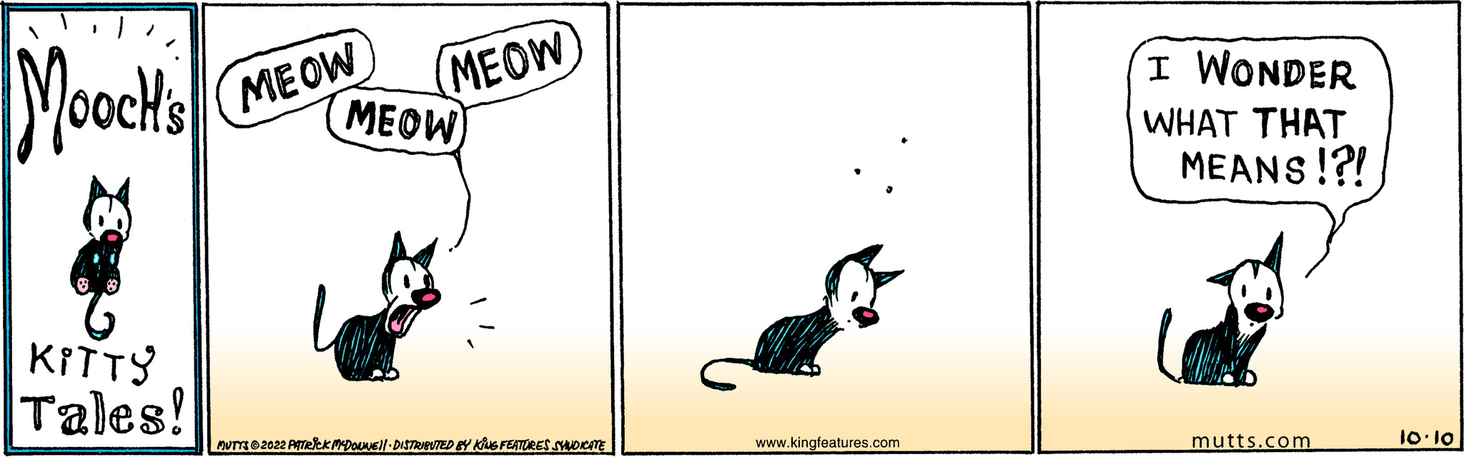 Mutts Comic Strip 2022-10-10 | Comics Kingdom