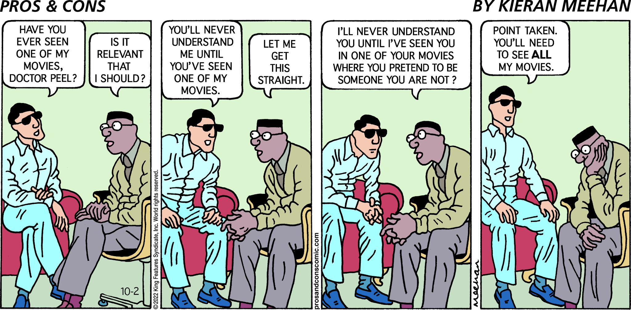 Pros & Cons Comic Strip 2022-10-02 | Comics Kingdom