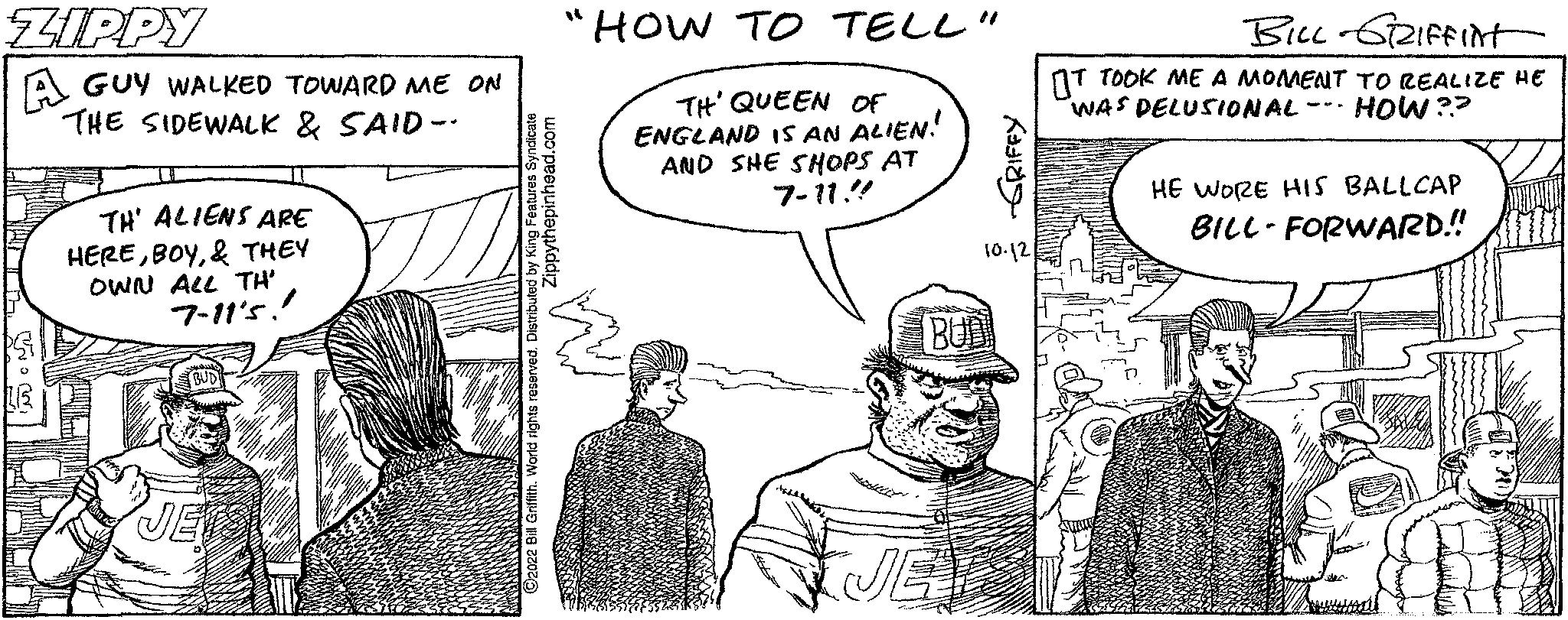 Zippy The Pinhead Comic Strip 2022-10-12 | Comics Kingdom