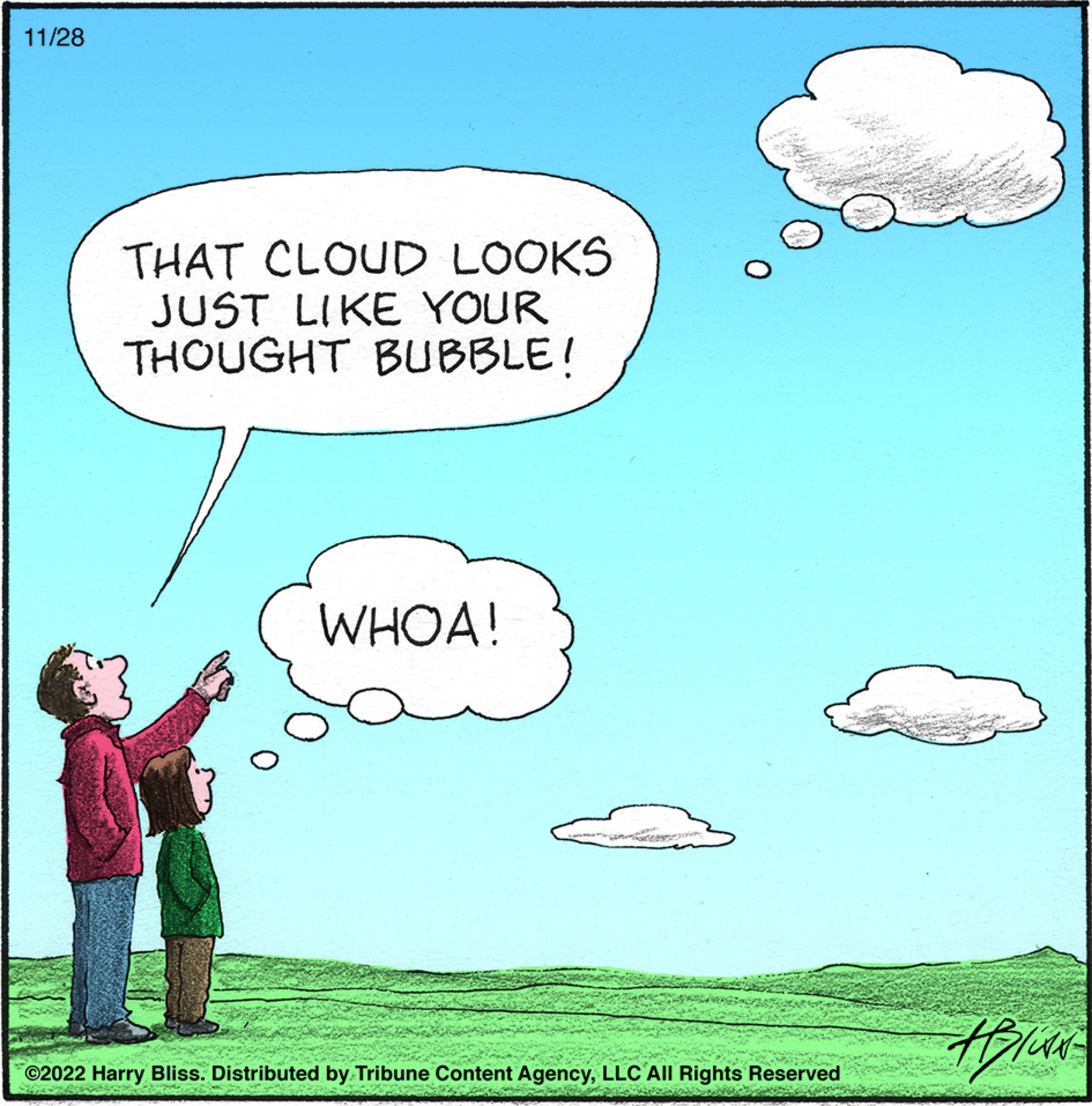 Bliss Comic Strip 2022-11-28 | Comics Kingdom