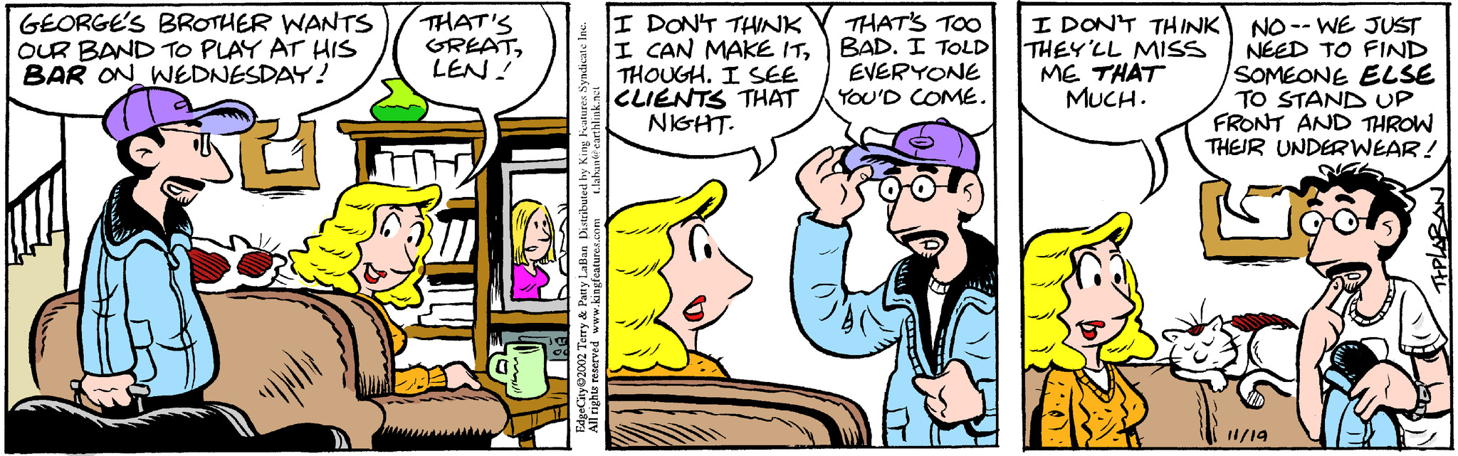 Edge City Comic Strip 2022-11-22 | Comics Kingdom