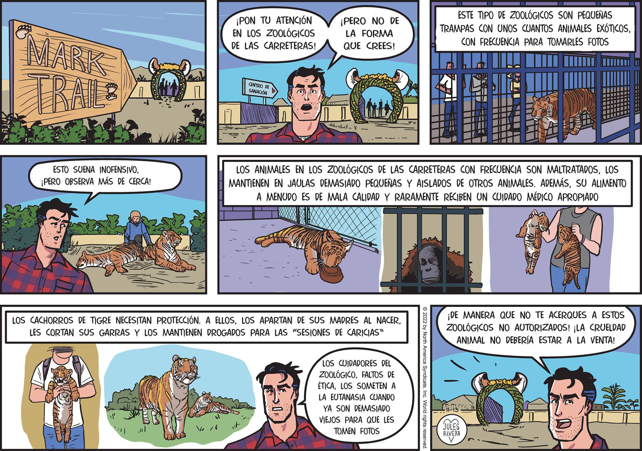 Mark Trail Comic Strip 2022-11-13 | Comics Kingdom