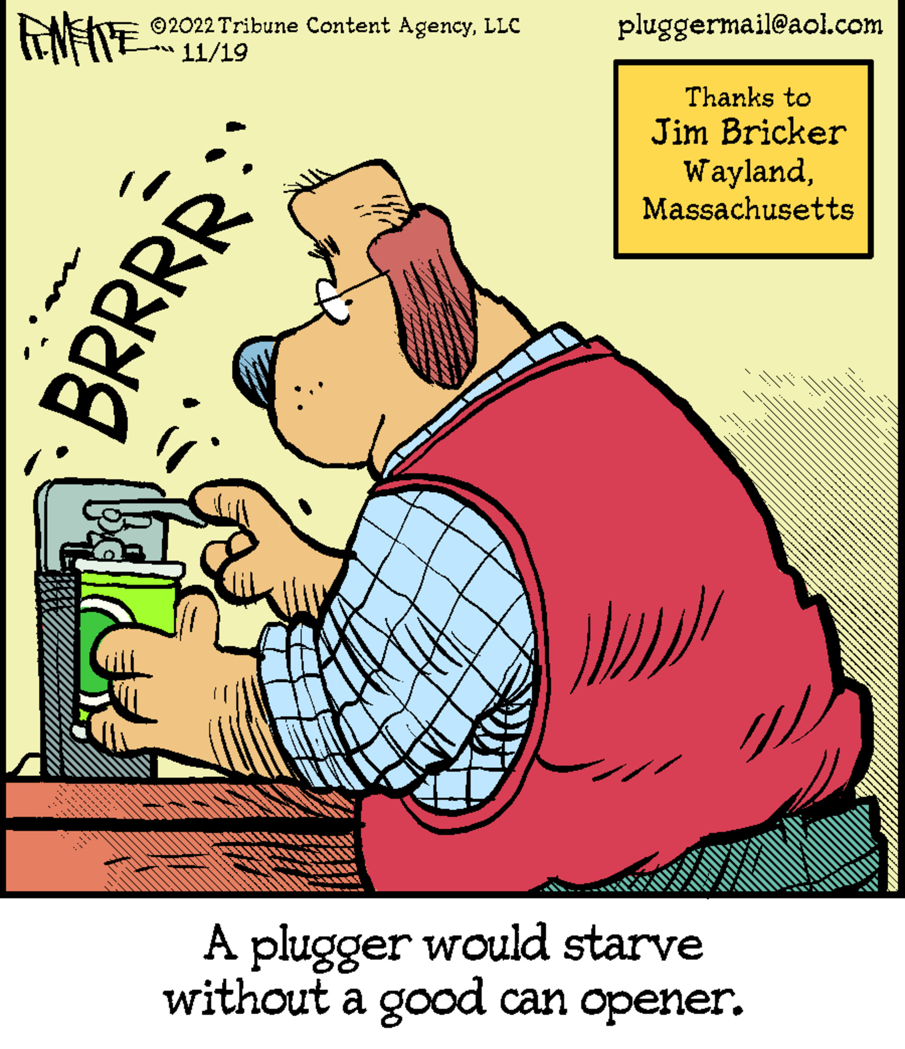 Pluggers Comic Strip 2022-11-19 | Comics Kingdom