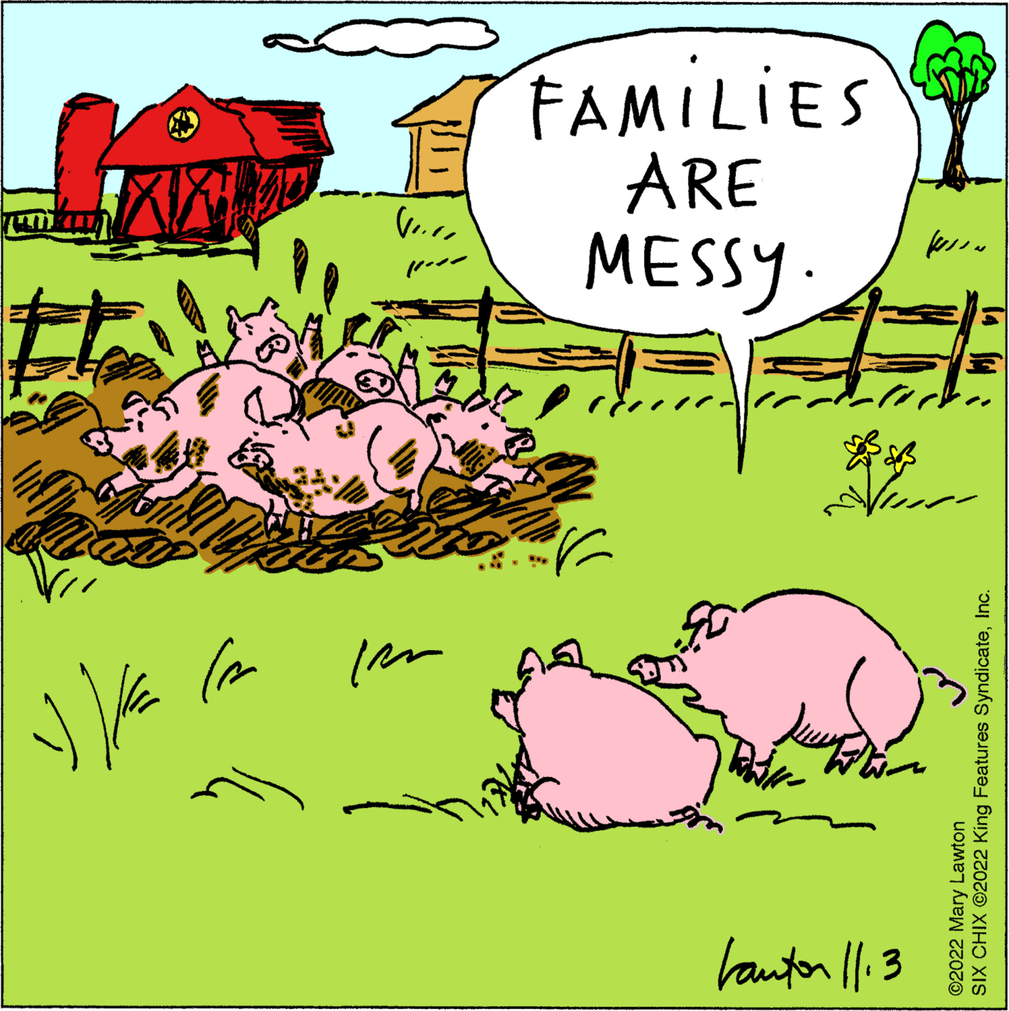 Six Chix Comic Strip 2022-11-03 | Comics Kingdom