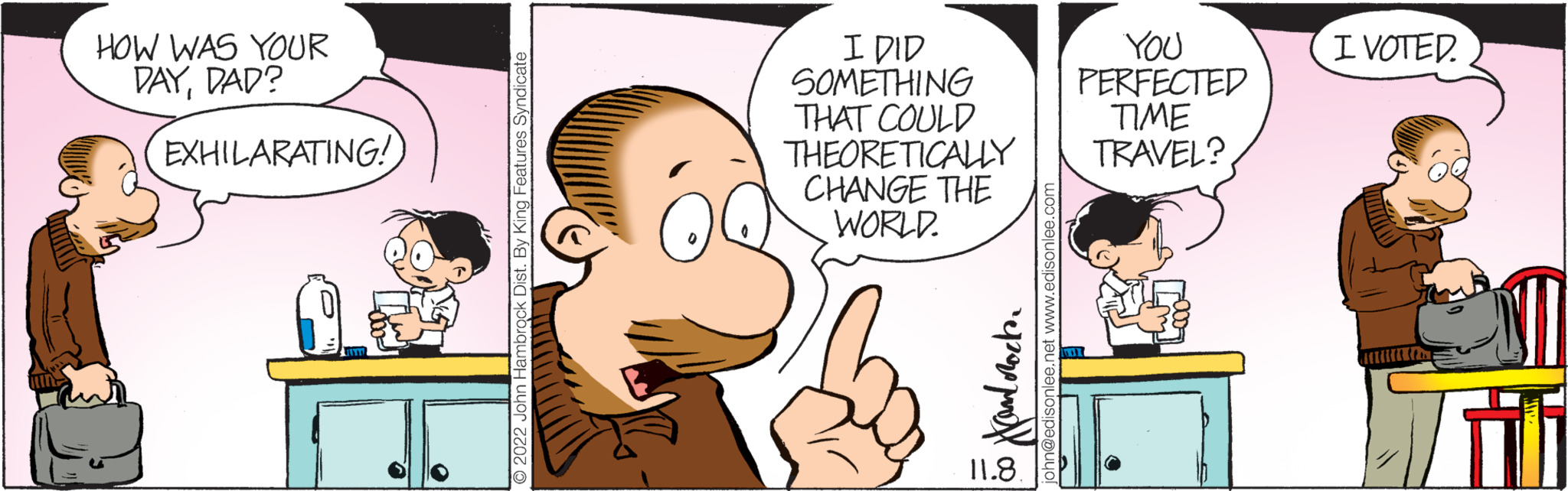 The Brilliant Mind Of Edison Lee Comic Strip 2022-11-08 | Comics Kingdom