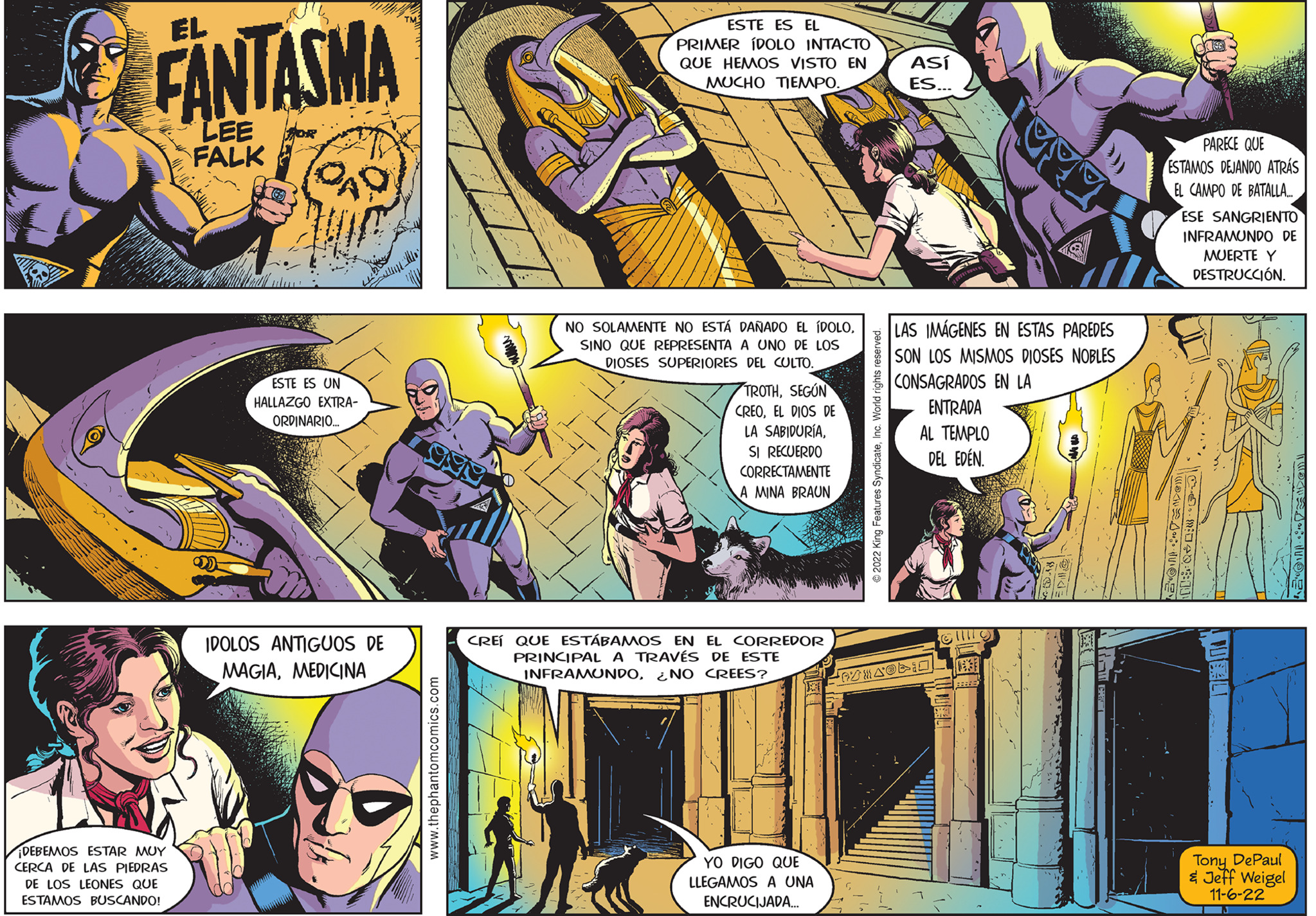 The Phantom Comic Strip 2022-11-06 | Comics Kingdom