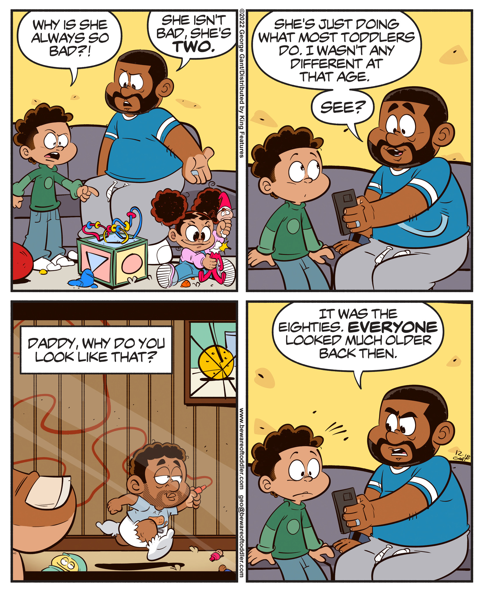 Beware of Toddler Comic Strip 2022-12-18 | Comics Kingdom
