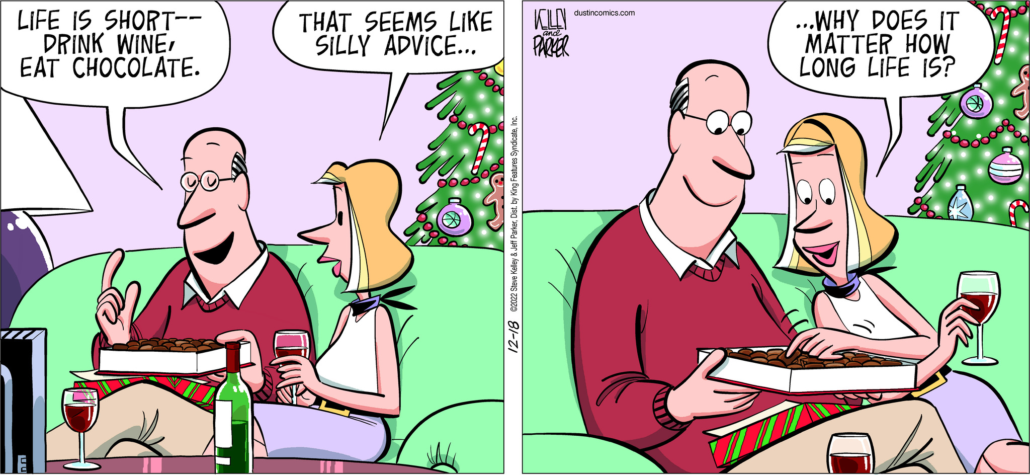 Dustin Comic Strip 2022-12-18 | Comics Kingdom