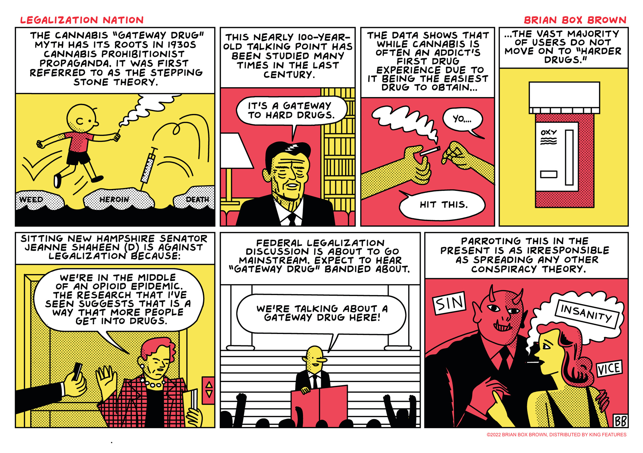 Legalization Nation Comic Strip 2022-12-14 | Comics Kingdom