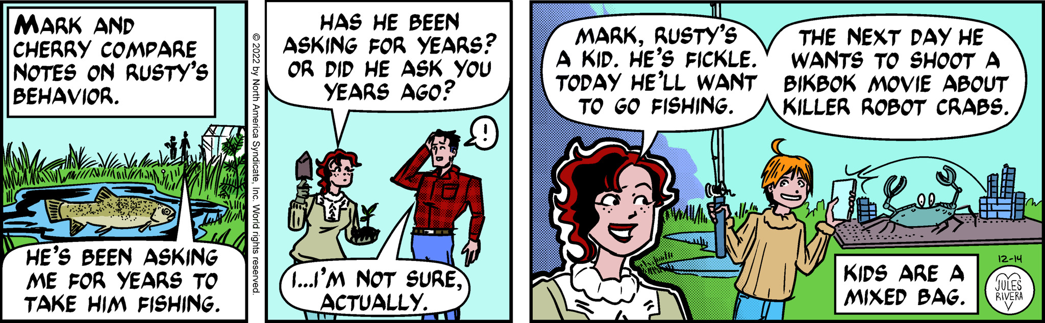 Mark Trail Comic Strip 2022-12-14 | Comics Kingdom