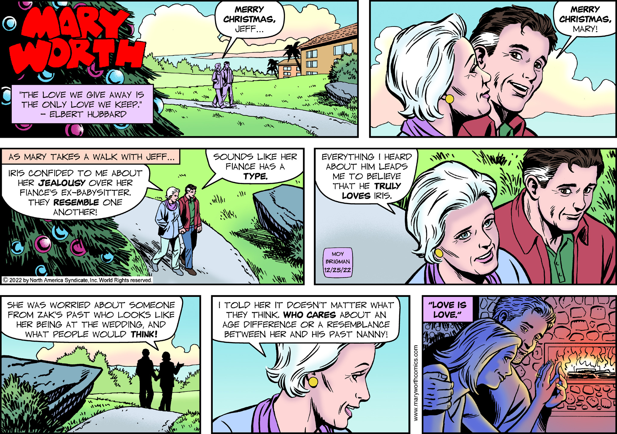 Mary Worth Comic Strip 2022-12-25 | Comics Kingdom