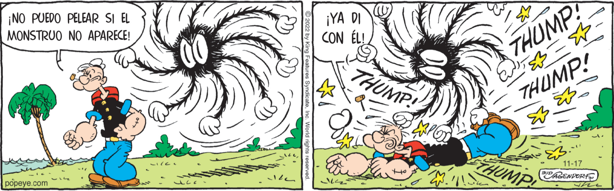 Popeye Comic Strip 2022-12-08 | Comics Kingdom