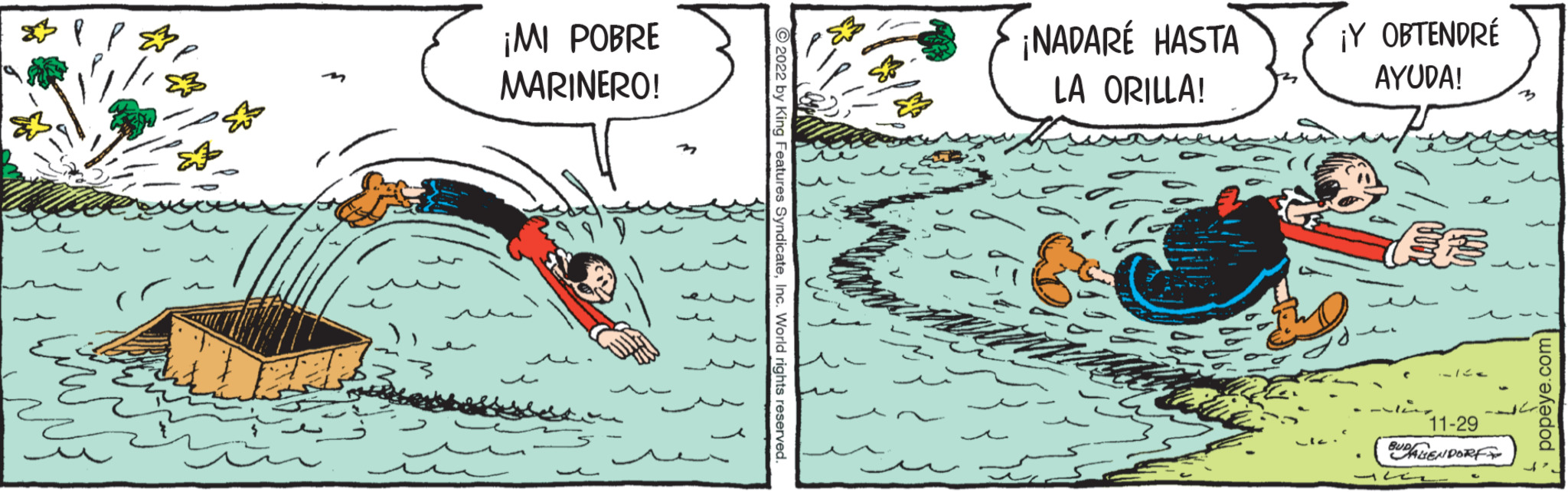 Popeye Comic Strip 2022-12-20 | Comics Kingdom