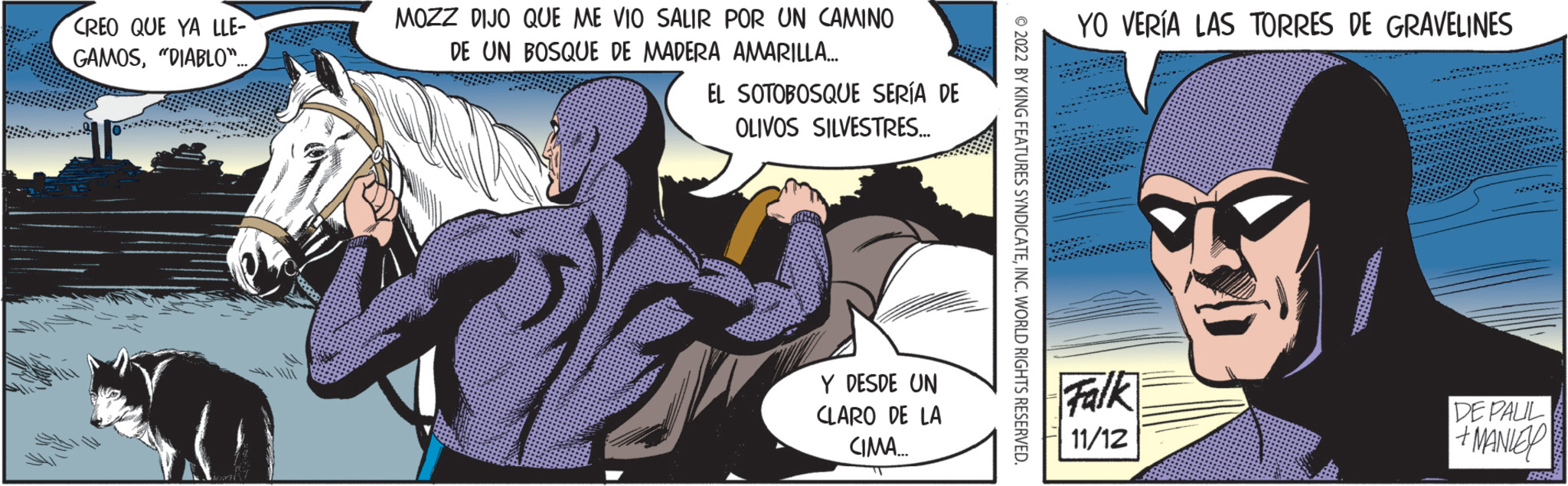 The Phantom Comic Strip 2022-12-03 | Comics Kingdom