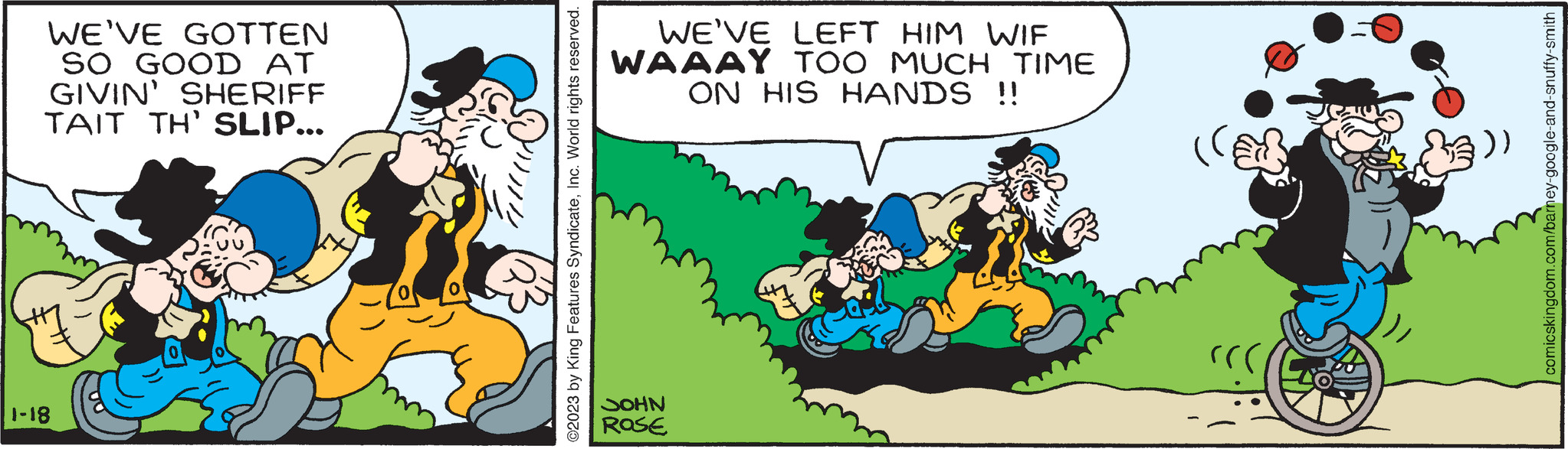 Barney Google And Snuffy Smith Comic Strip 2023-01-18 | Comics Kingdom