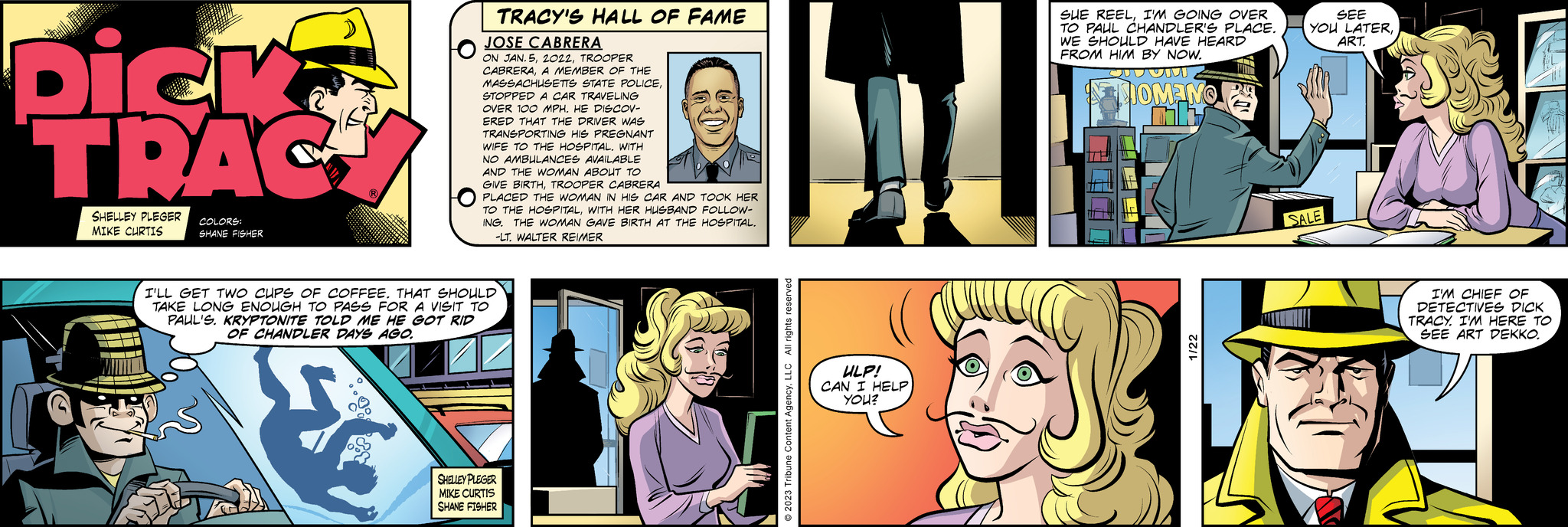 Dick Tracy Comic Strip 2023-01-22 | Comics Kingdom
