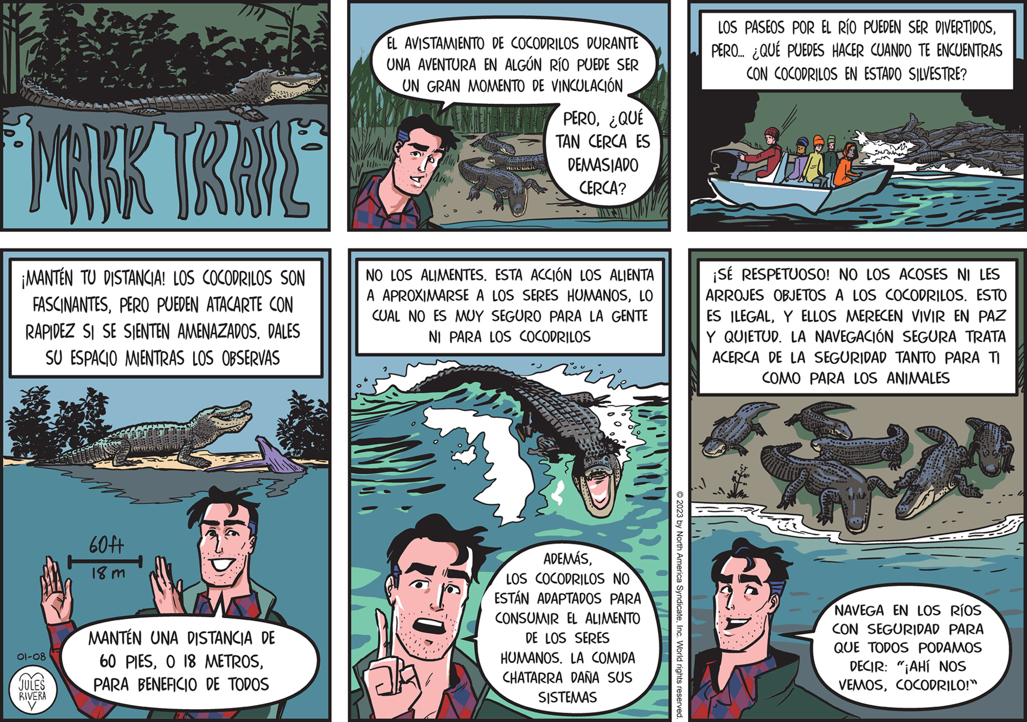 Mark Trail Comic Strip 2023-01-08 | Comics Kingdom