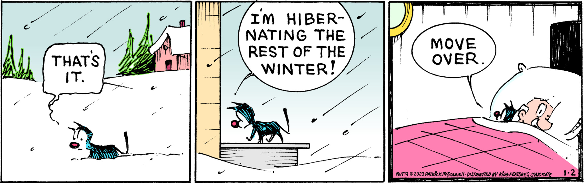 Mutts Comic Strip 2023-01-02 | Comics Kingdom