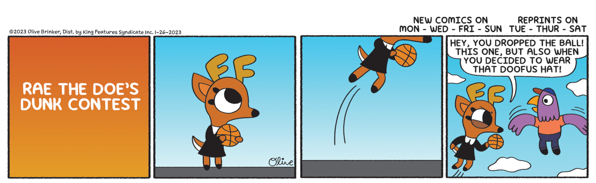 Rae The Doe Comic Strip 2023-01-26 | Comics Kingdom