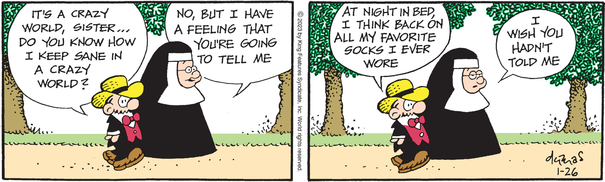 Sam And Silo Comic Strip 2023-01-26 | Comics Kingdom