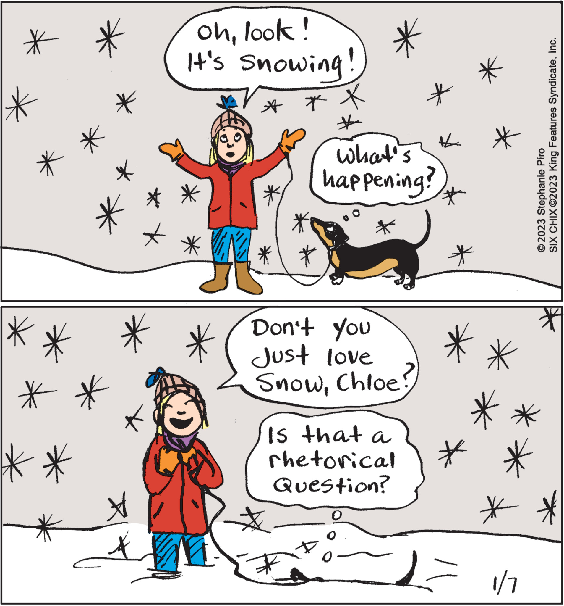 Six Chix Comic Strip 2023-01-07 | Comics Kingdom