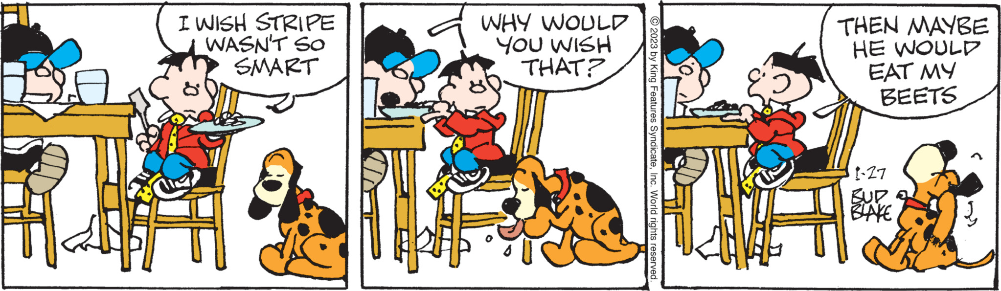 Tiger Comic Strip 2023-01-27 | Comics Kingdom