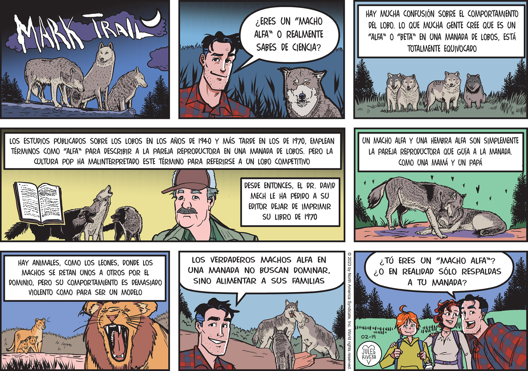 Mark Trail Comic Strip 2023-02-19 | Comics Kingdom