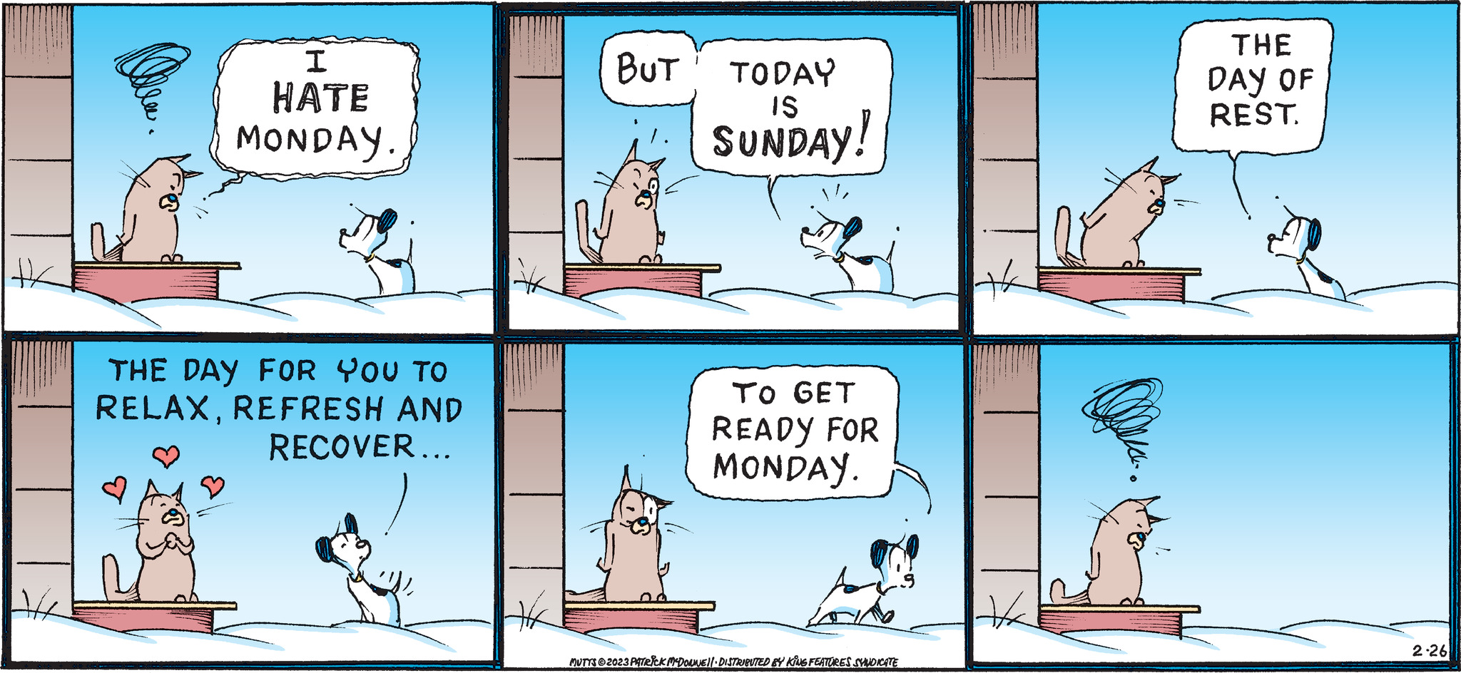 Mutts Comic Strip 2023-02-26 | Comics Kingdom