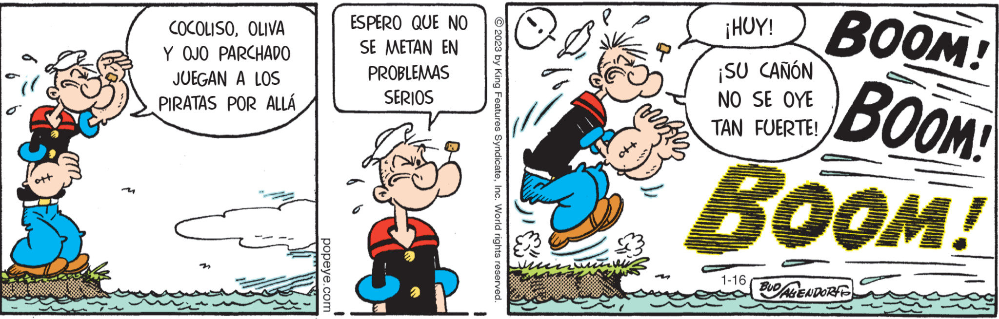 Popeye Comic Strip 2023-02-06 | Comics Kingdom